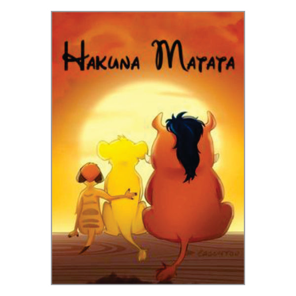 Hakuna Matata Poster – CreateSA
