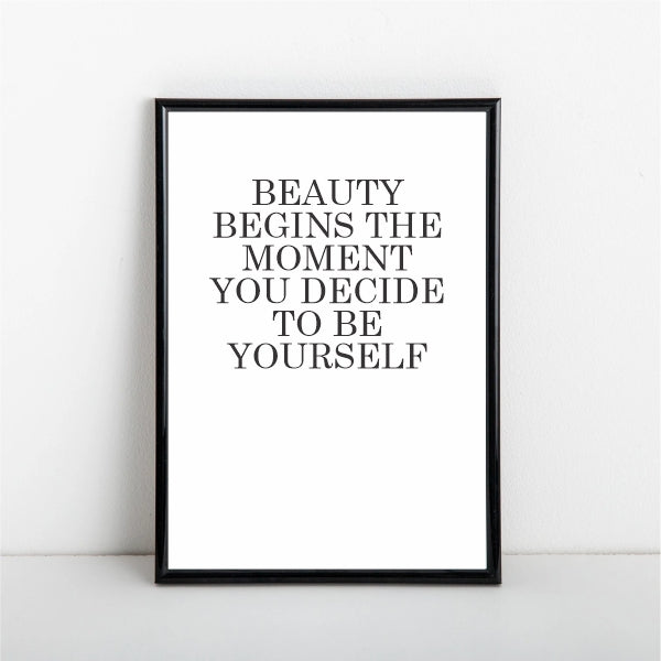 Be Yourself Poster – CreateSA