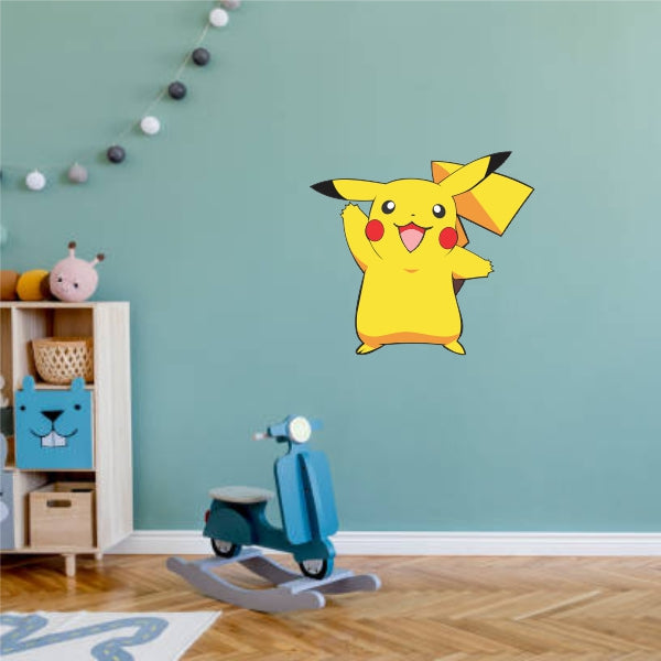 Pikachu Wall Decal - CreateSA