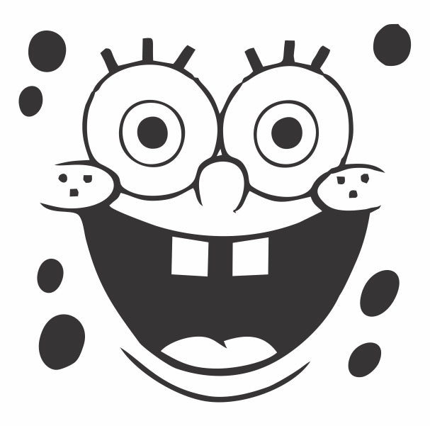 Spongebob Squarepant Decal – CreateSA