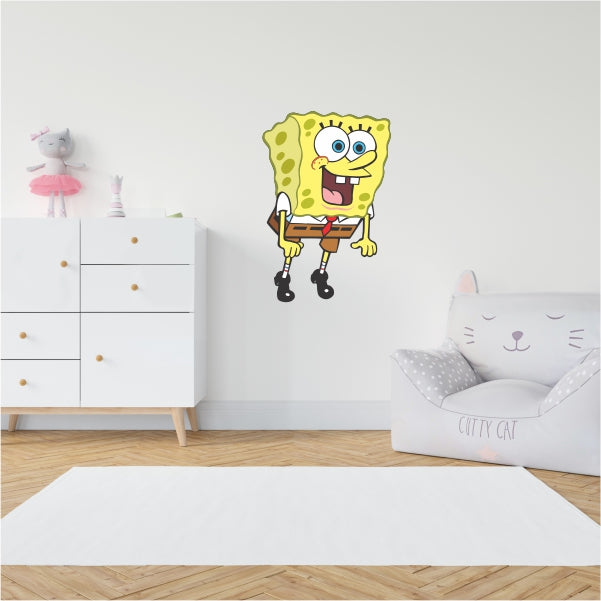 Spongebob Squarepants Smiling Decal – CreateSA