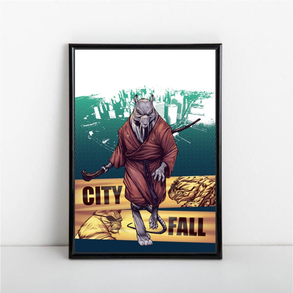 TMNT Master Splinter Poster – CreateSA